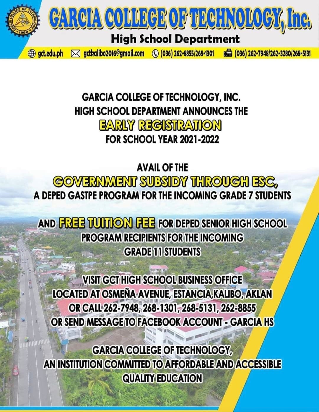 Garcia College of Technology – An institution Committed to Affordable ...